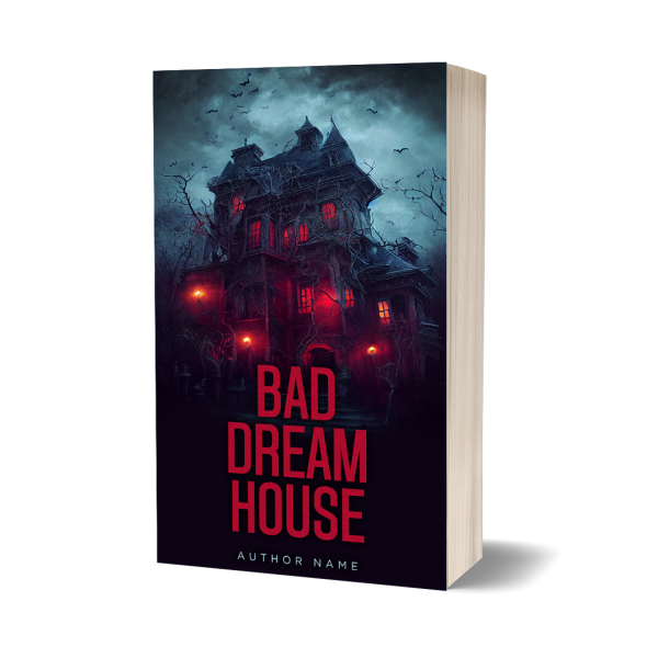 Darkness Falls Premade Book Cover Insidious Style Horror